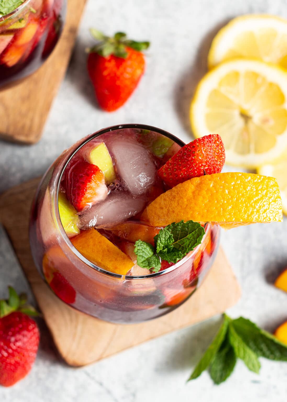 Non-Alcoholic Sangria - Sprinkled With Balance