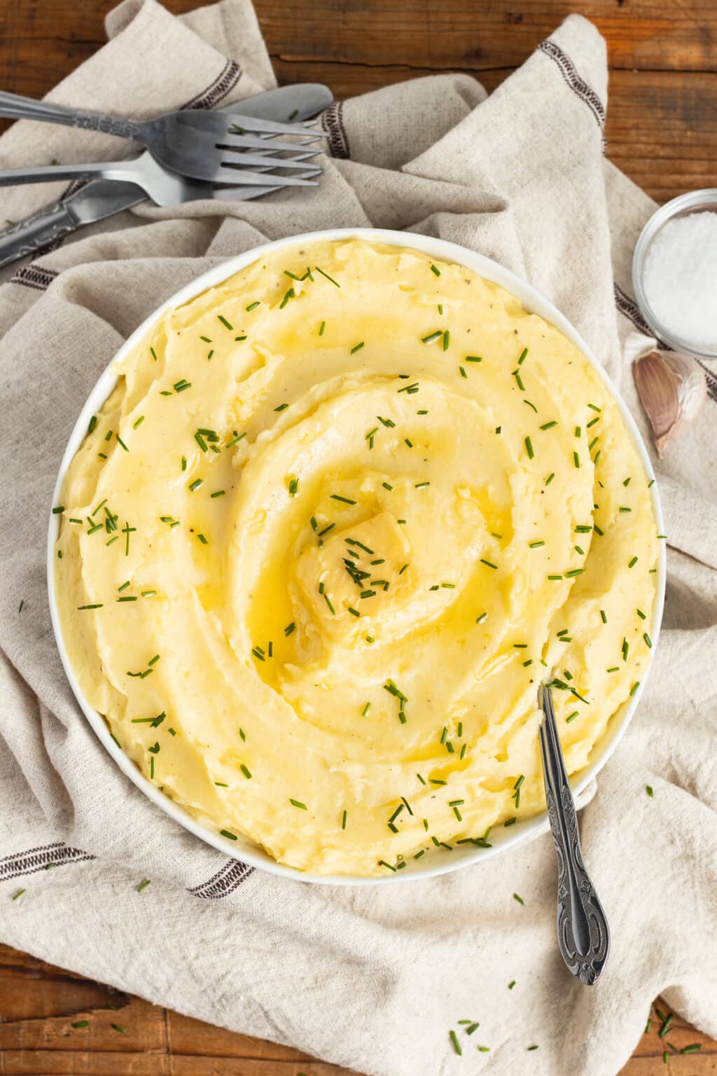 Creamy Mashed Potatoes with Whipped Cottage Cheese - Sprinkled With Balance