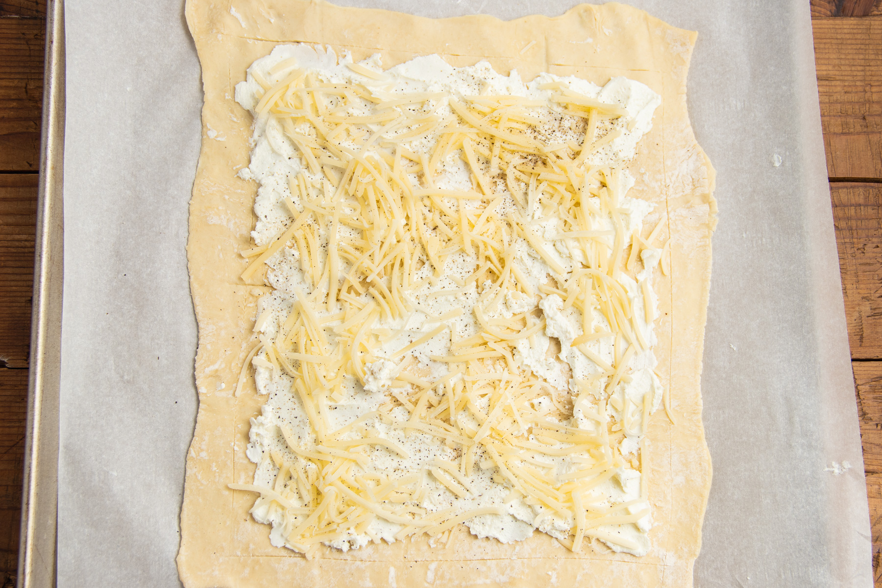 Tomato Goat Cheese Puff Pastry Tart - Sprinkled With Balance