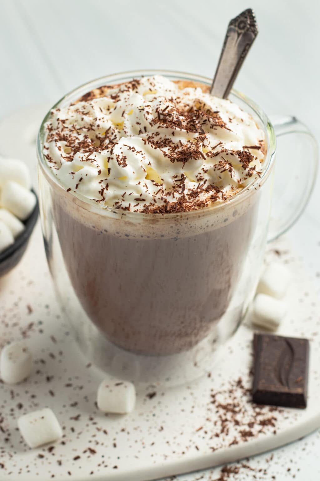 Creamy Bone Broth Hot Chocolate - Sprinkled With Balance